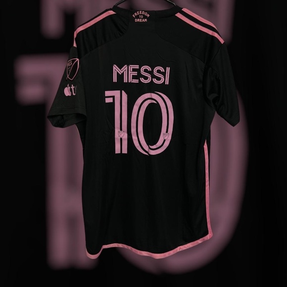 adidas | Shirts | Adidas Inter Miami Messi Away Jersey 2324 La Noche ...